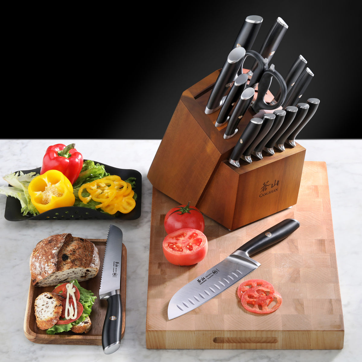 17-PIECE KNIFE BLOCK SETS – Cangshan Cutlery Company