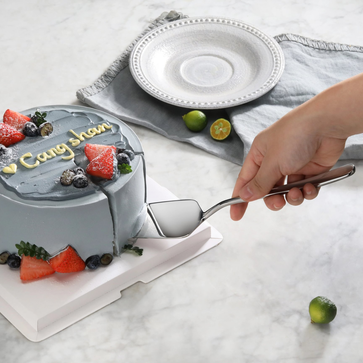 RAIN II Series Pie Server | Cangshan Cutlery Company | Free Shipping ...