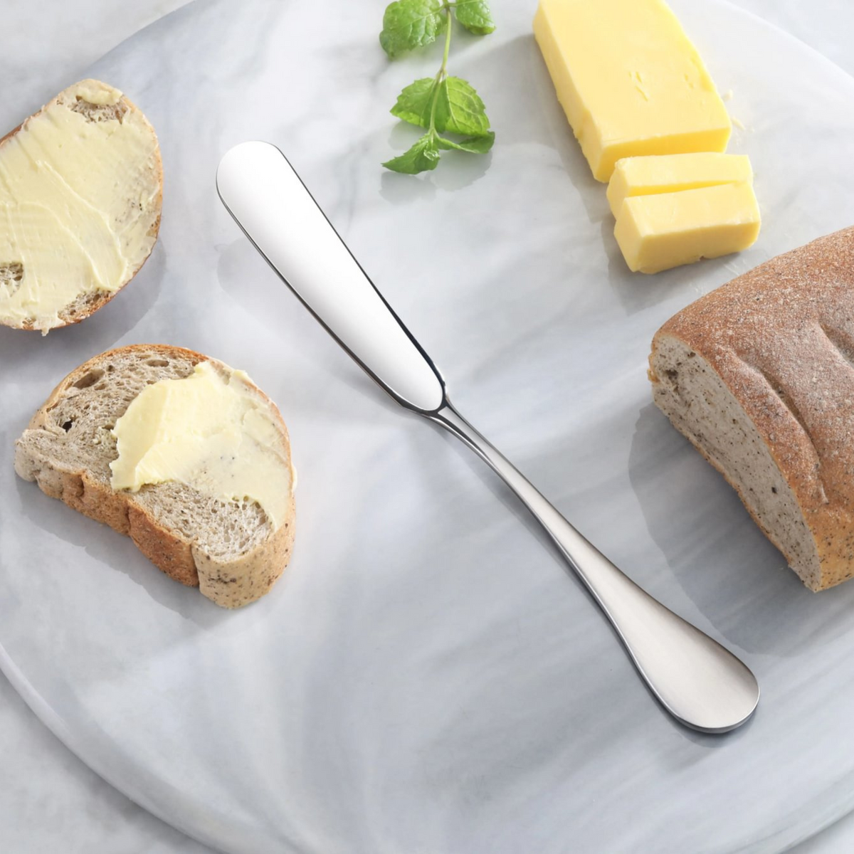 RAIN Series Butter Knife, Stainless Steel, Matte Finish Handles, 50491 ...